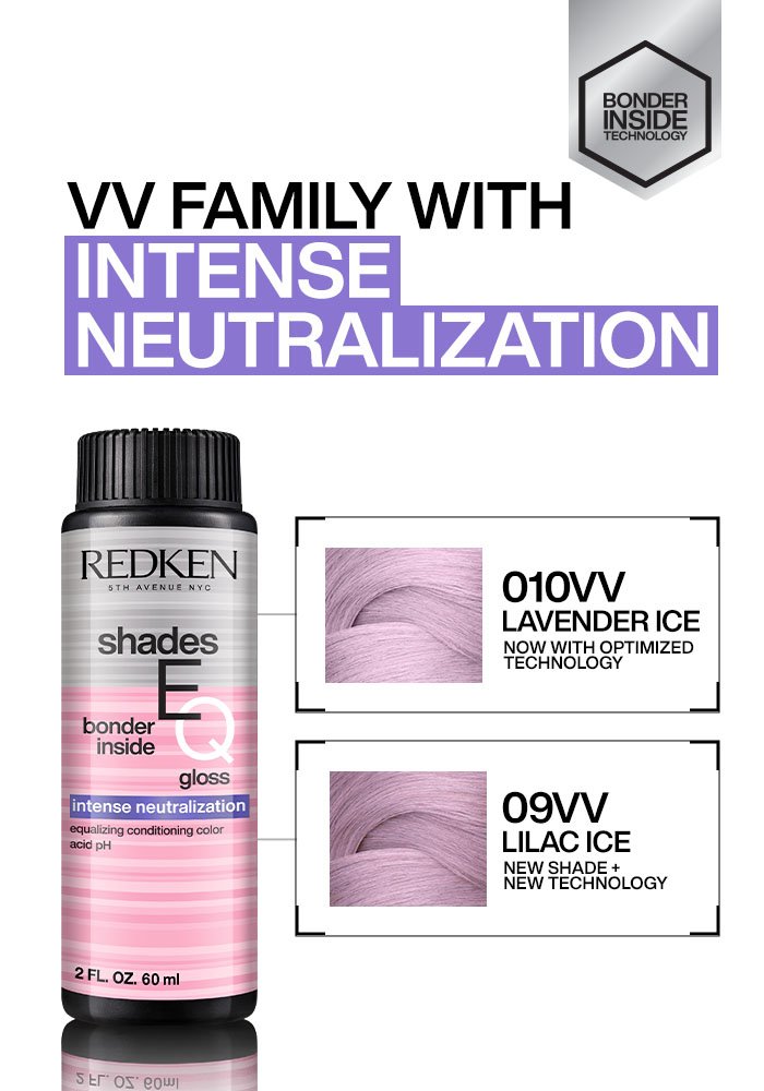 Redken Shades EQ VV Family, new shades for Intense Neutralization