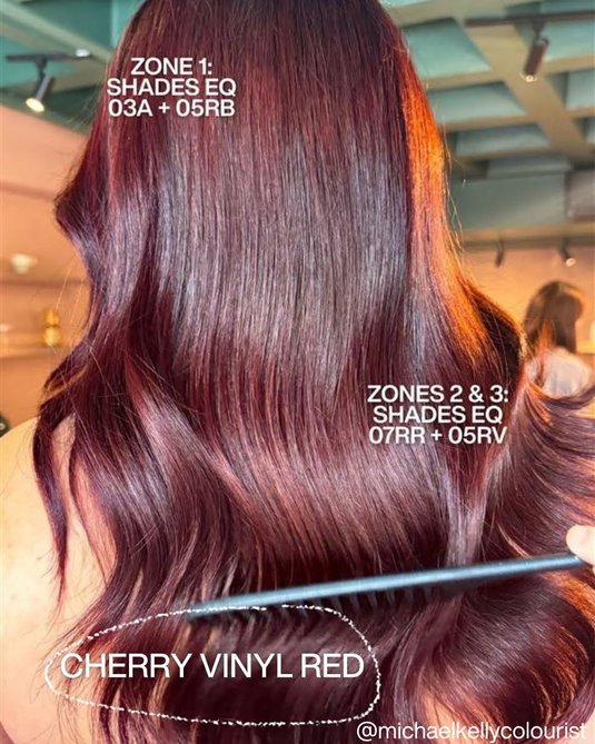 Shades EQ Cherry Vinyl: The Unstoppable Red Collection | Redkenpro