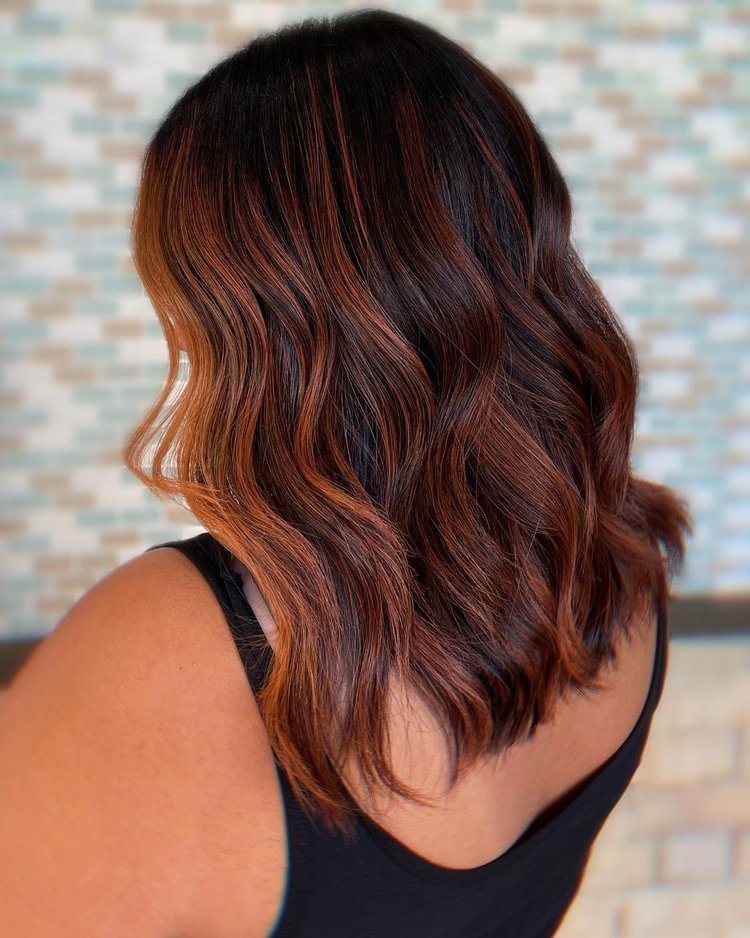 Copper Balayage | Redken Recipes | Haircolor Formulas