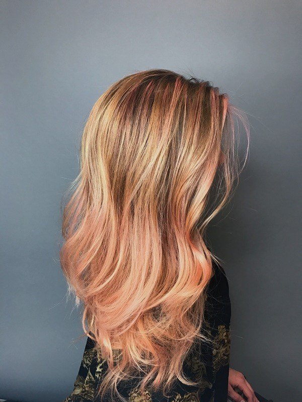 Rose Gold Hand Pressed Color Transformation With Redken Artist Chiala ...